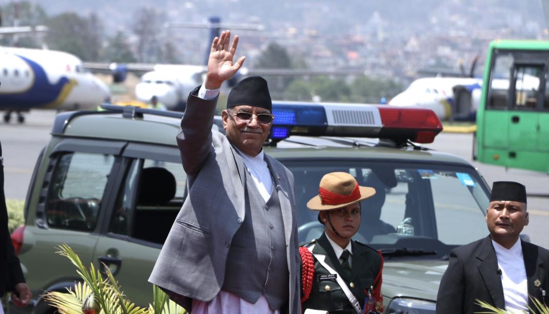 Prachanda Departs for India to Attend Modi’s Oath-Taking - Nepal Diplomat